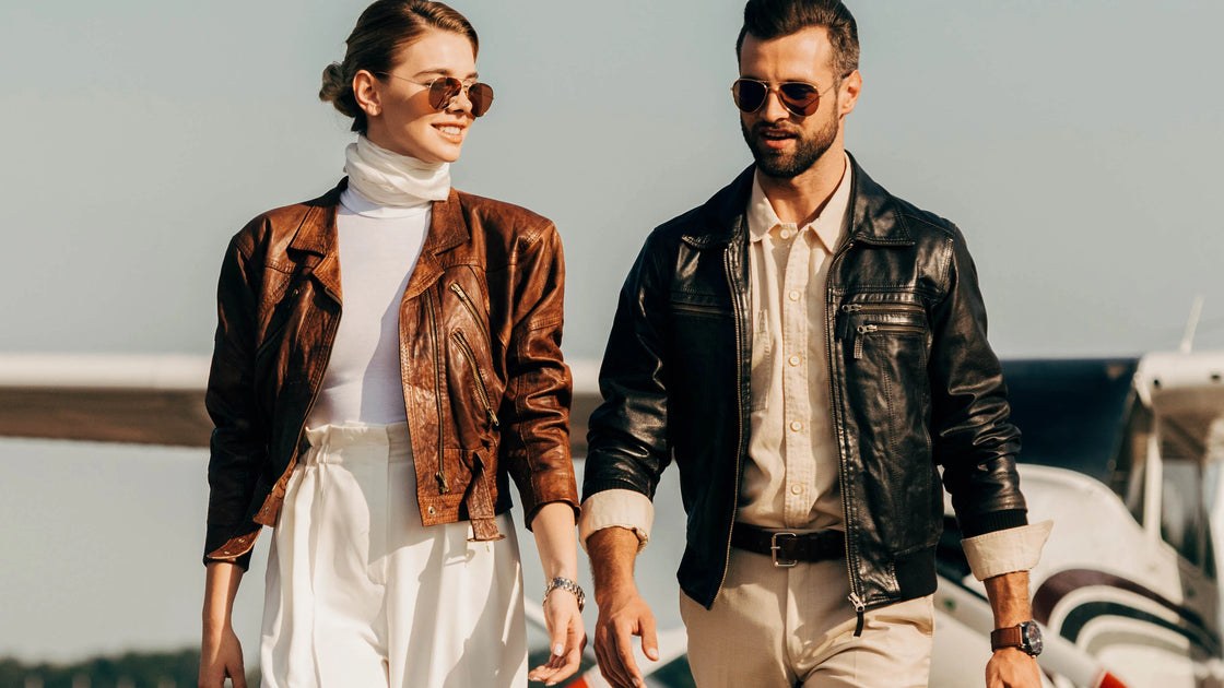 Kurtki skórzane LA FENICE Luksusowe Kurtki ze skóry naturalnej ...